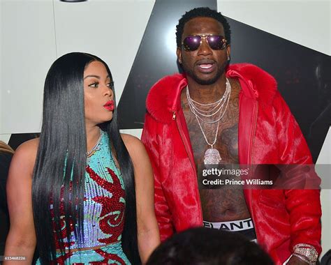Gucci Mane And Keyshia Kaoir Attend Gucci Mane Woptober Album