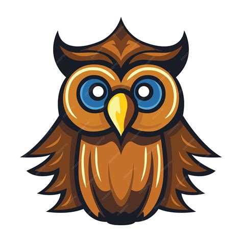 Premium Vector Owl Vector Icon Design Wisdom Symvol Cartoon Vector
