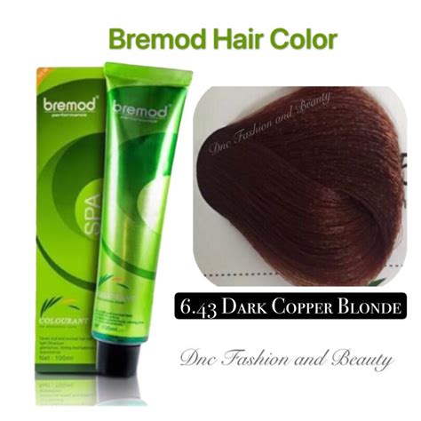 643 Dark Copper Blonde Bremod Hair Color Lazada Ph
