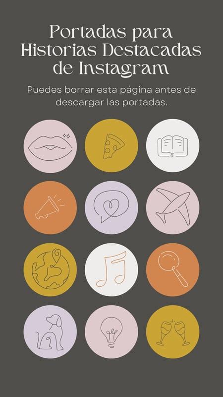 Plantillas Personalizables De Historias Destacadas Canva