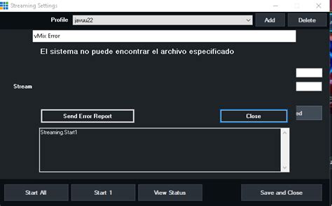 Error Stream Twitch Rvmix