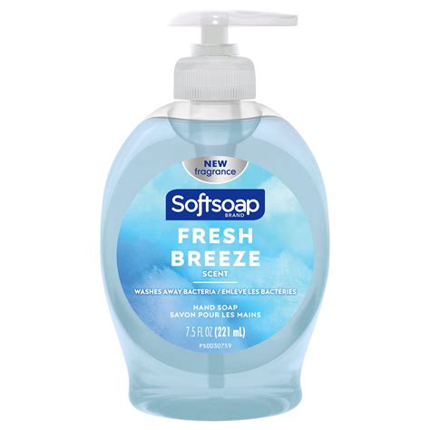 Softsoap Liquid Hand Soap Pump Fresh Breeze 75 Oz Walmart