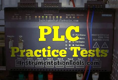 S Bharadwaj Reddy On Linkedin Programmable Logic Controller Practice Tests Plc Scada Questions