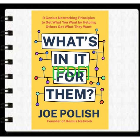 download [p d f] what s in it for them 9 genius networking