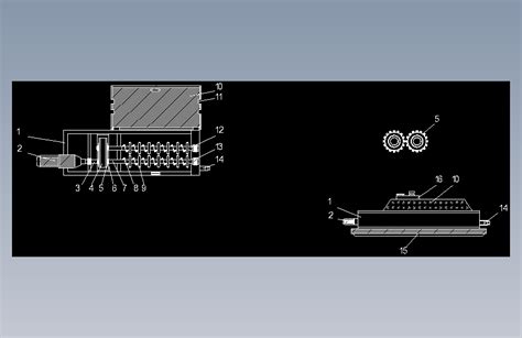 双轴搅拌机 Autocad 2010 模型图纸下载 懒石网