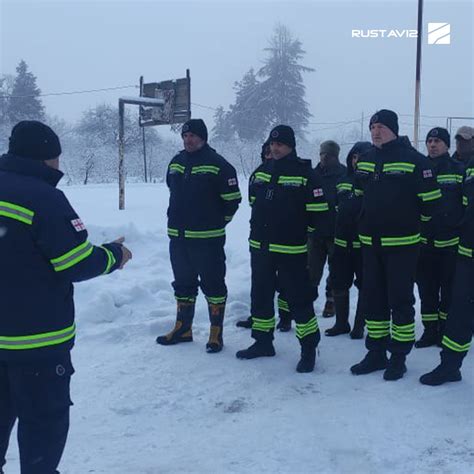 Rustavi 2 • რუსთავი 2 მეხანძრე მაშველები დიდთოვლობასთან დაკავშირებით საგანგებო რეჟიმში