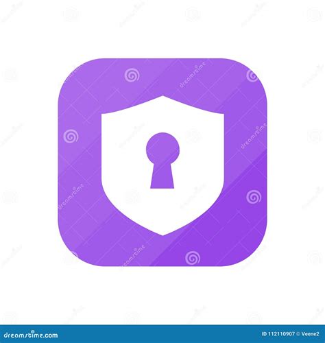 Secure Login Icon Stock Illustration Illustration Of Vector 112110907
