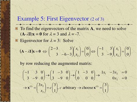 Ppt Ch 73 Systems Of Linear Equations Linear Independence