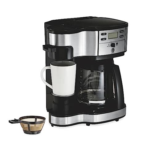 Hamilton Beach 2 Way 12 Cup Programmable Drip Coffee Maker