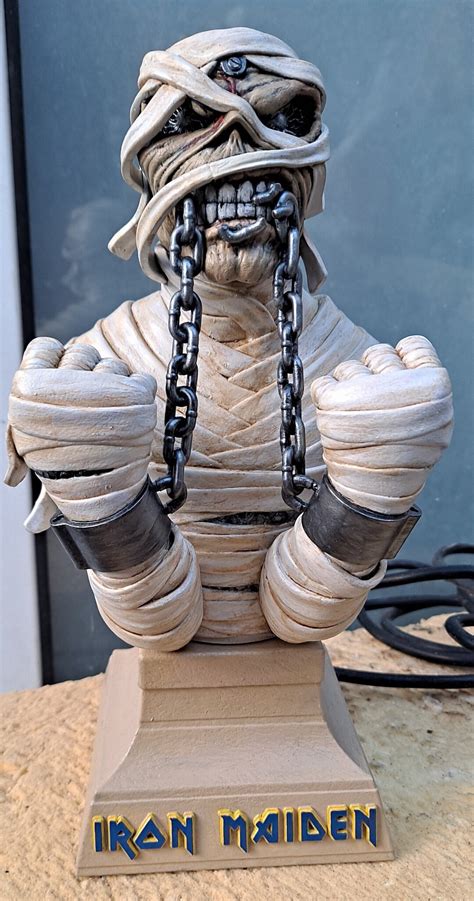 Iron Maiden Custom Eddie World Slavery Tour Figure Bust Statue