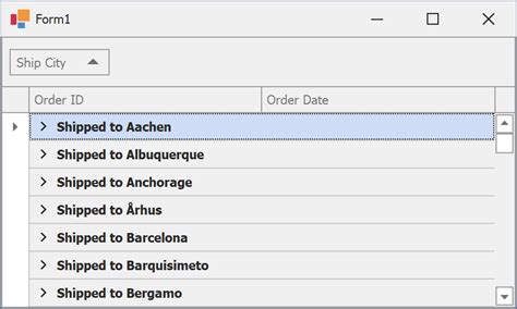 Working With Groups In Code Winforms Controls Devexpress Documentation