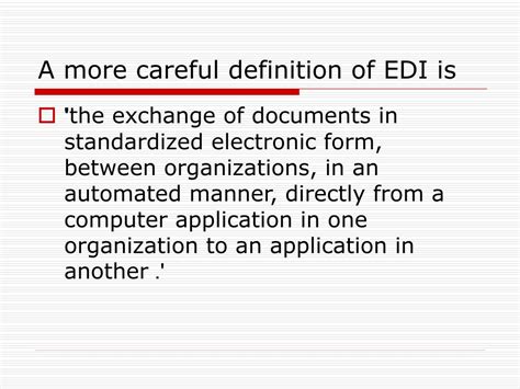 PPT EDI Communication System PowerPoint Presentation Free Download ID