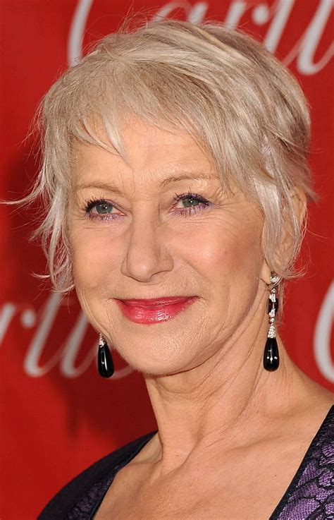 55 Helen Mirren Hairstyles For Women Over 50