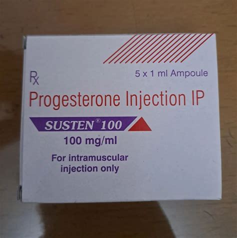 Progesterone Injection Ip 100 Mg Ml Packaging Type Box At ₹ 75 Box In Bengaluru