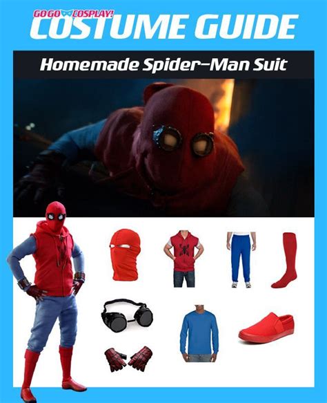 How To Make A Homemade Spider Man Costume At Amy Denker Blog
