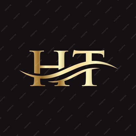 Premium Vector Swoosh Letter Ht Logo Design For Business And Company