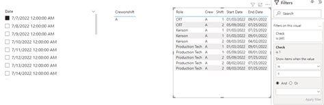Solved Filter Table Based On Output Of A Measure Microsoft Fabric
