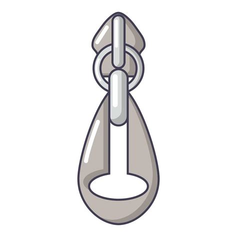 Zipper Icon Cartoon Style 15092383 Vector Art At Vecteezy