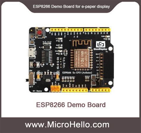 Esp8266 Demo Board For E Paper Display Test Development Learning
