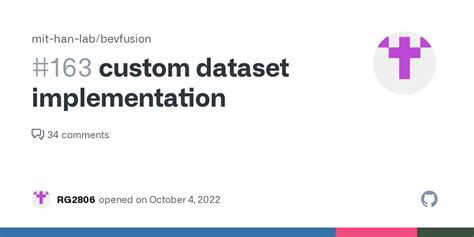 Custom Dataset Implementation · Issue 163 · Mit Han Lab Bevfusion · Github