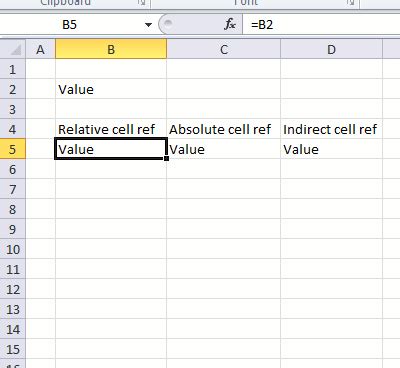 How To Use The INDIRECT Function