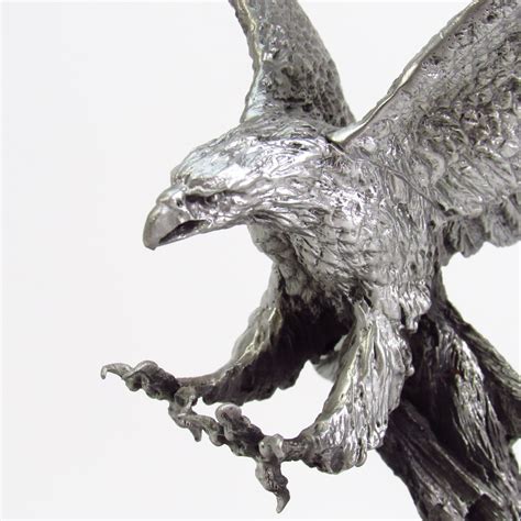 Chilmark 1988 Majesty Fine Pewter Usa Eagle Sculpture Figure 76 3500