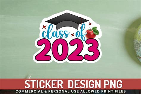 Class Of 2023 Stickers Png