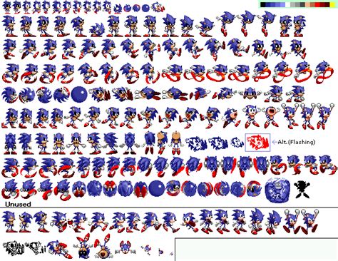 Post Dead Sonic Sprite Sheet By Admin472 On Deviantart