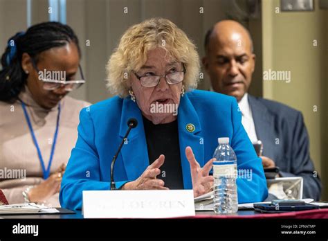 Congresswoman Zoe Lofgren D Speaks During House Judiciary Committee