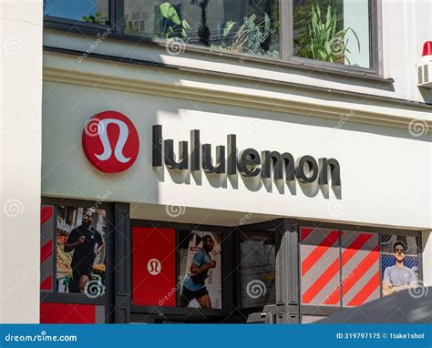 Lululemon Athletica Logo Sign On A Street Store Editorial Image Image