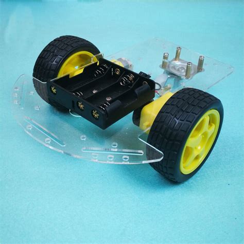 Intelligent Car Chassis Kit Two Wheeled 2 Wheel Mo Vicedeal