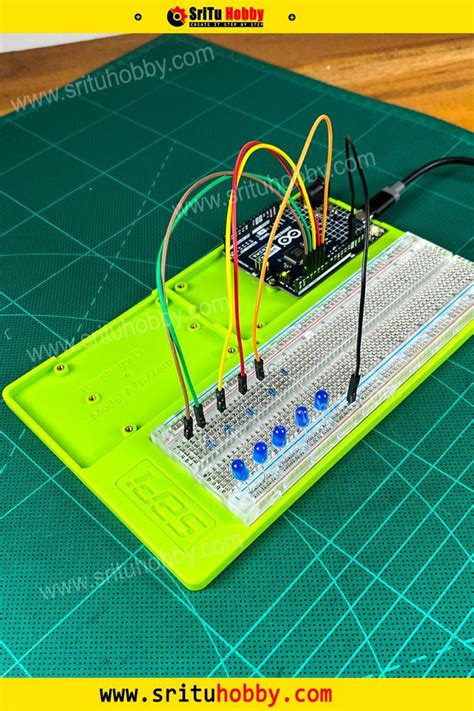 Arduino Uno R4 Minima With Led Chaser Arduino Arduino Projects