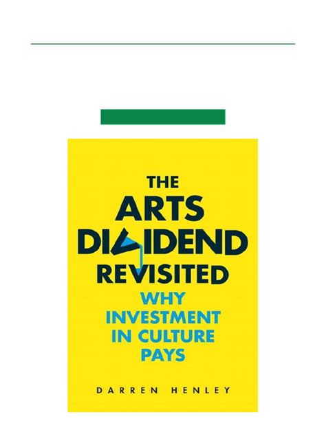 Arts Investment Benefits Explained Pdf