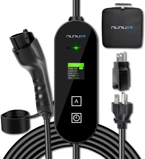 Niuniuev Level 12 Ev Charger8~16 Amp Electric Car Charger