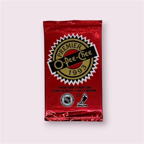1993 O Pee Chee Premier Hockey Pack