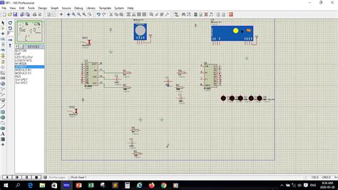 Wire Less Communication Design Using Rf Module In Proteus Youtube