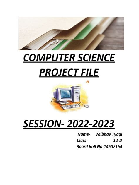 cs project file pdf