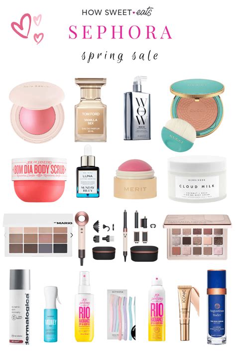 2024 Spring Sephora Sale Favorites How Sweet Eats