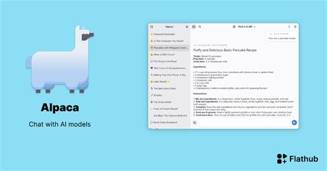 Install Alpaca On Linux Flathub