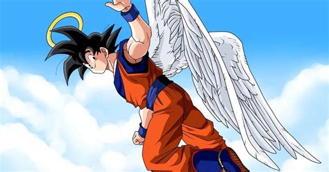 Dragon Ball Z ¿cuál Es El Verdadero Significado De Goku Con Las Alas De ángel Fayerwayer