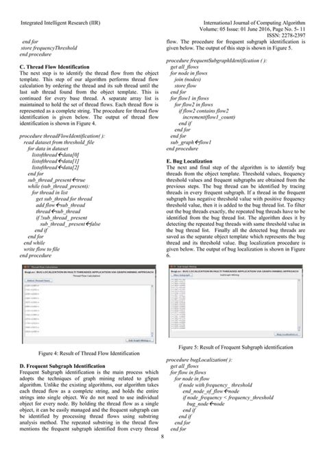 Bugloc Bug Localization In Multi Threaded Application Via Graph Mining