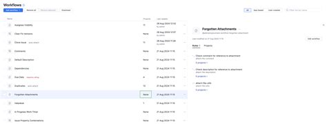Manage Workflows For Multiple Projects Youtrack Server Documentation