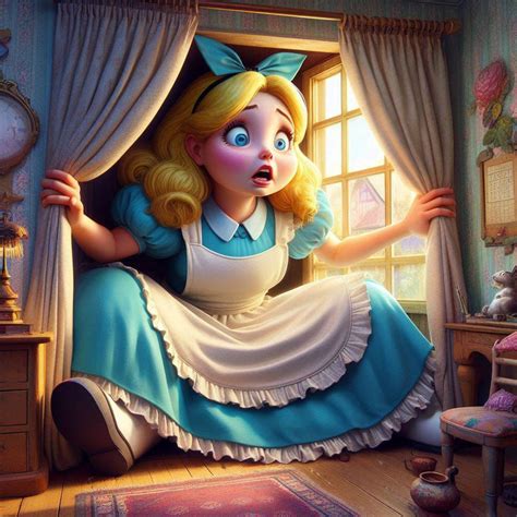 Alice In Wonderland Got Stuck In The Room By Gromac916 On Deviantart