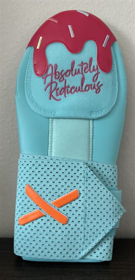 Absolutely Ridiculous Miami Ice Sliding Mitt Sidelineswap
