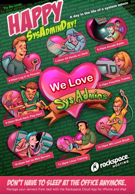 Happy SysAdminDay The Official Rackspace Blog