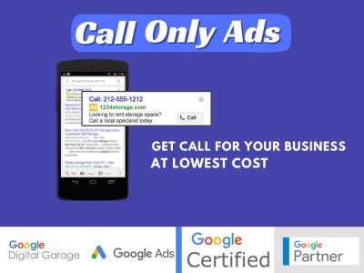 Google Call Only Ads Campaign Setup And Management For Local Business Upwork