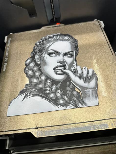 Hueforge Girl By Loloboss83 Makerworld