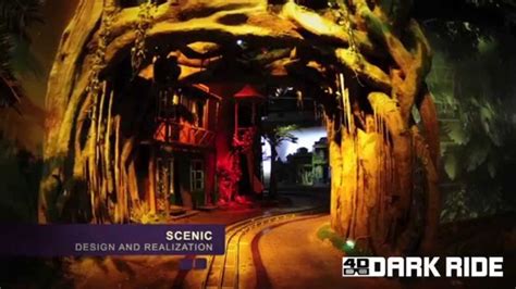 Falcons Treehouse 4d Dark Ride Experience Dark Theme Park Atmosphere