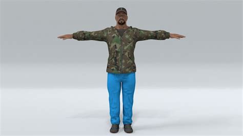 Accurate 3d Game Character Ue5 Control Rig Glb Model Animation Unity
