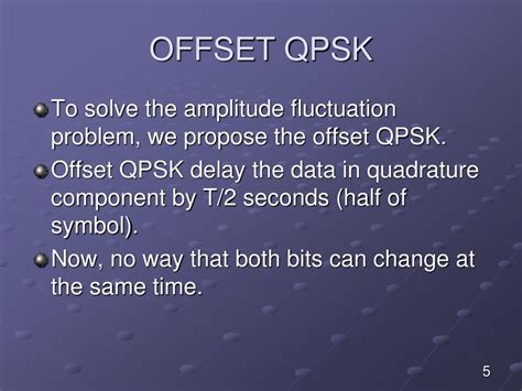 Ppt Offset Qpsk Powerpoint Presentation Free Download Id2809791
